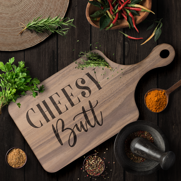 Larissa Cheesy Butt Cuttingboard – ThereisNOStore